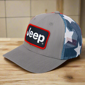 Hat - Jeep Stars and Stripes Patch Hat – Official FCA-Jeep Gear ...