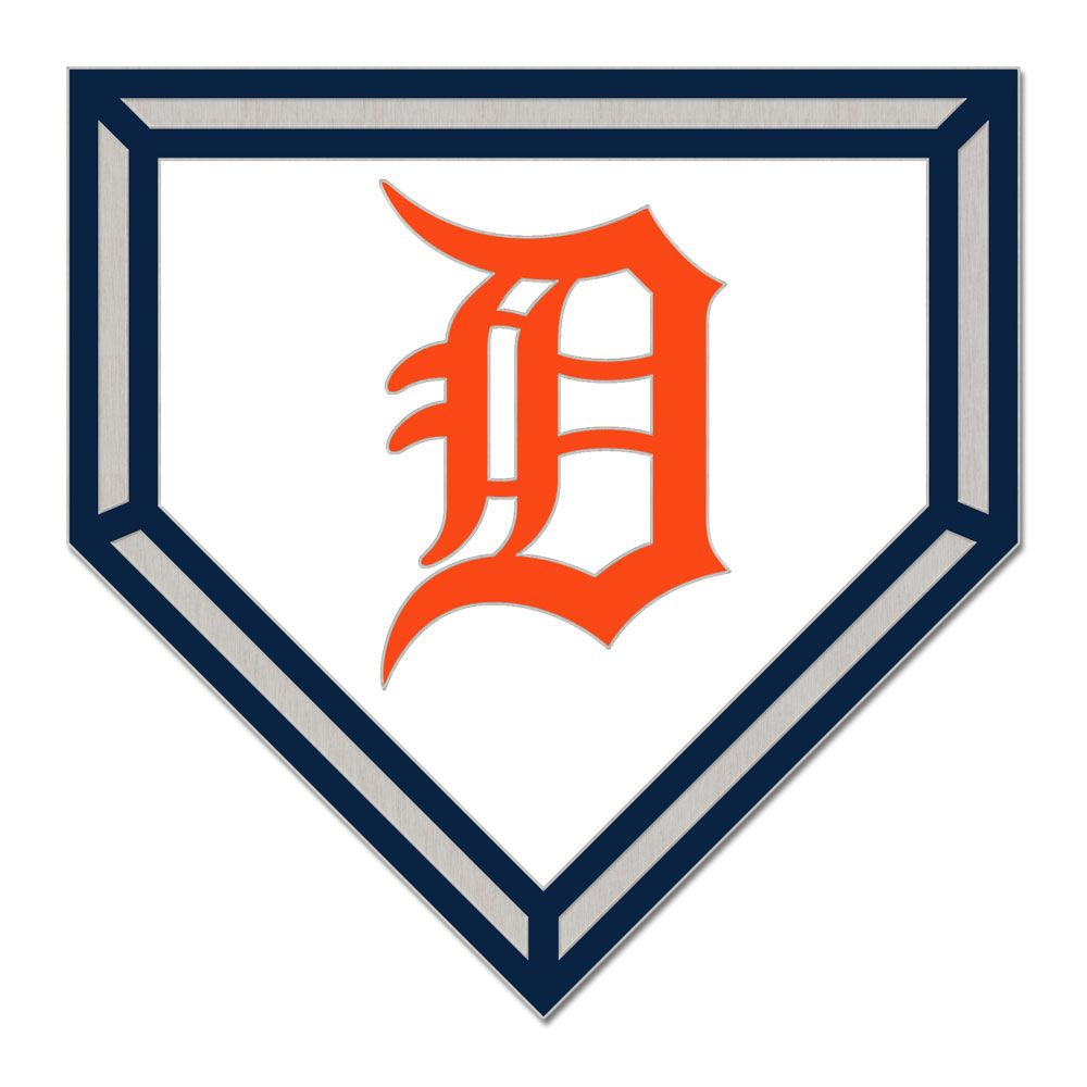 Detroit Tigers - Homeplate Logo Collector Pin – Official WinCraft Gear ...