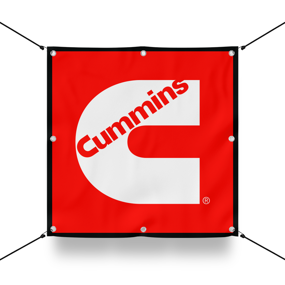 Banner - Cummins Square – Official FCA-RAM Gear — Detroit Shirt Company