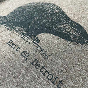 Mens Detroit Big Beaver T-shirt (Heather Brown) – Official Detroit ...