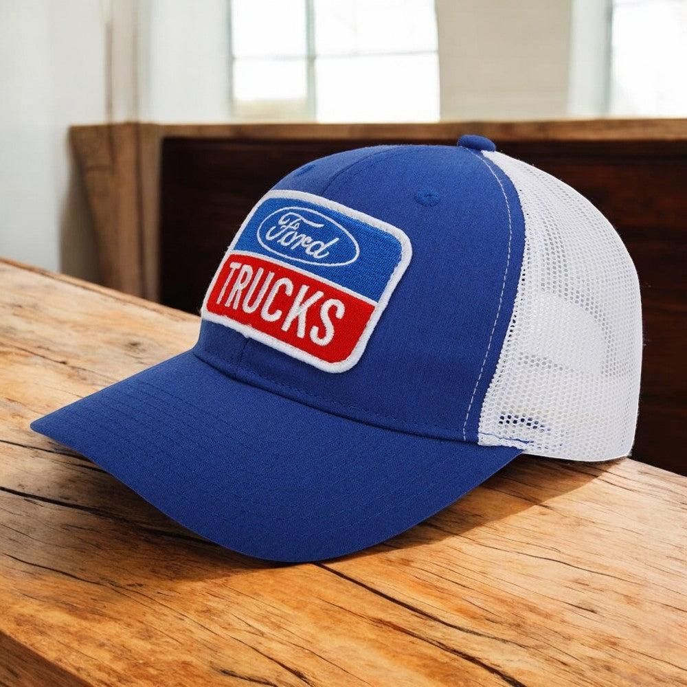 Hat - Ford Trucks Patch Trucker – Official DSC-Ford Gear — Detroit Shirt Company