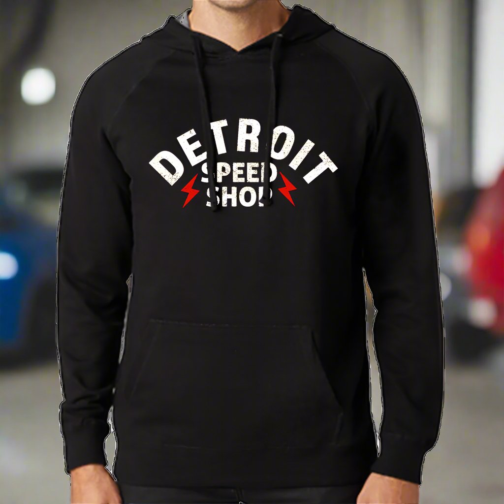 Detroit Speed Shop Bolt Hoodie – Official Detroit Shirt Company Gear