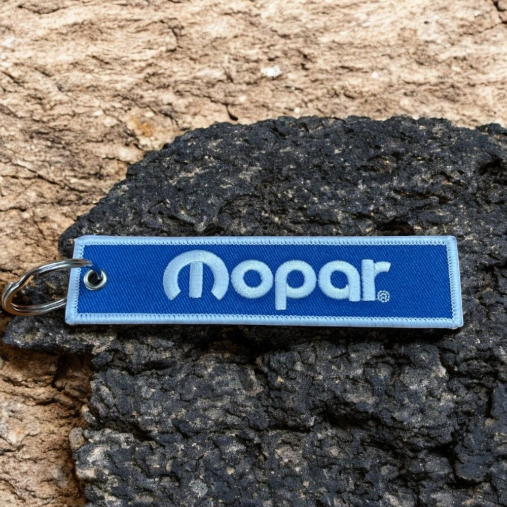 Keychain - Mopar Text - Pull – Official FCA-Mopar Gear — Detroit Shirt ...