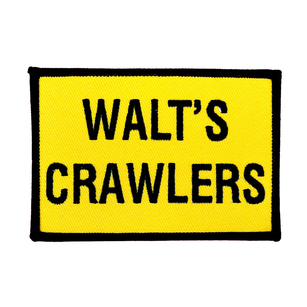 Patch - Walt's Crawlers – Official Detroit Shirt Company Gear