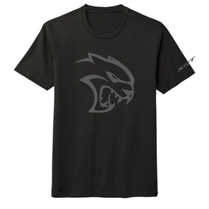 Mens Blackout Dodge SRT Hellcat T-shirt – Official FCA-Dodge Gear ...