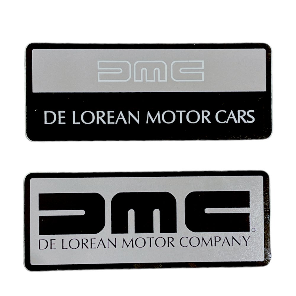 Sticker Pack- DeLorean DMC logo – Official DSC-DeLorean Gear — Detroit ...