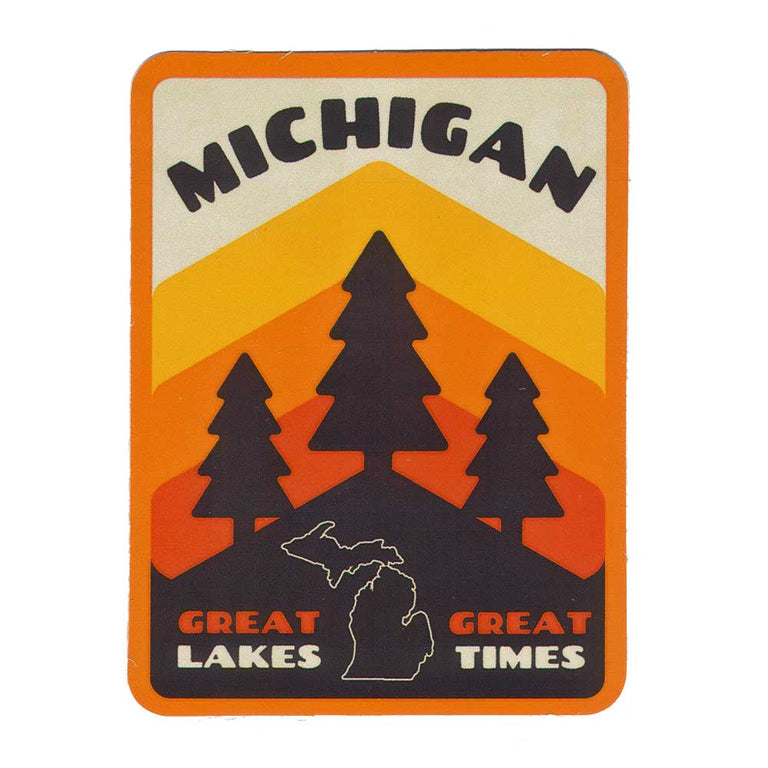 Michigan stickers for cars, windows, helmets and more — Detroit Shirt ...