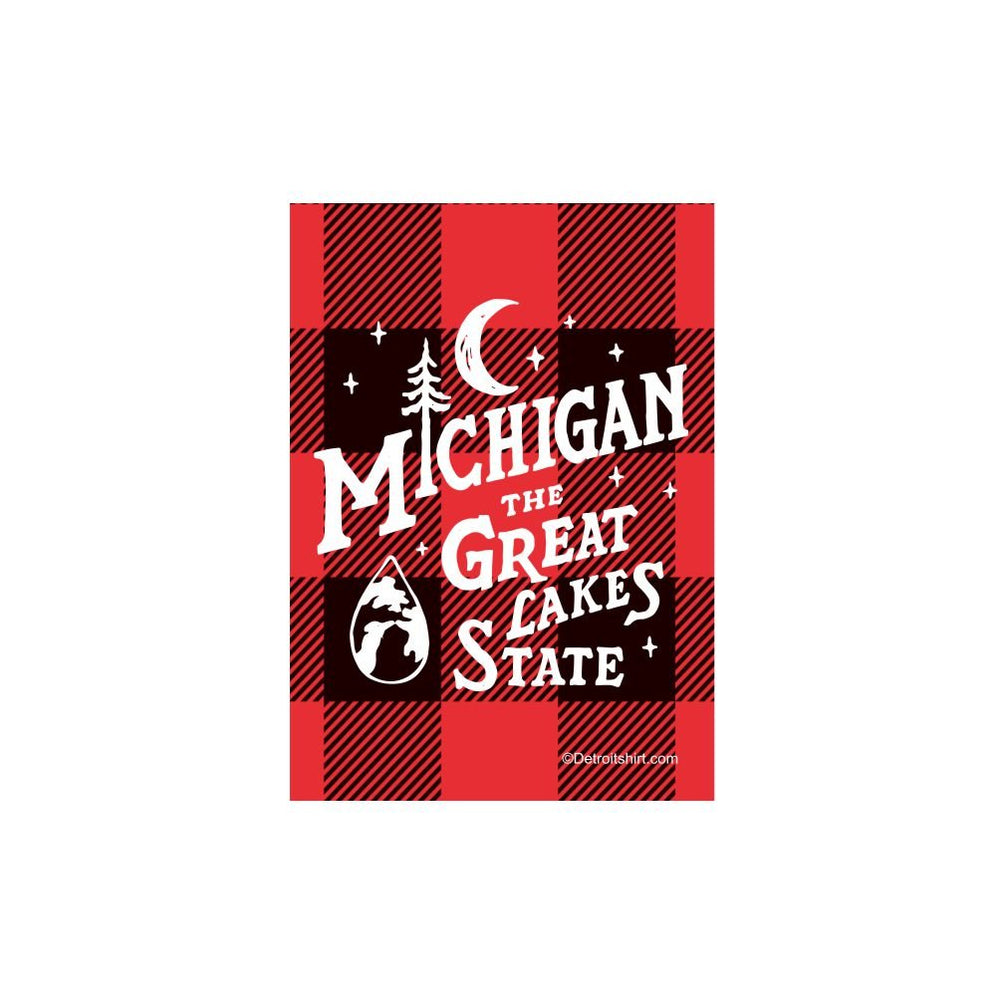 Michigan stickers for cars, windows, helmets and more — Detroit Shirt ...