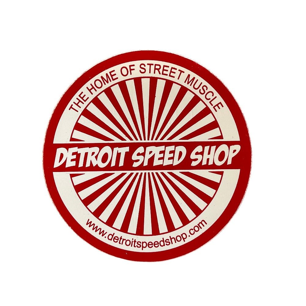 Sticker - Detroit Speed Shop Spokes – Official Detroit Shirt Company Gear