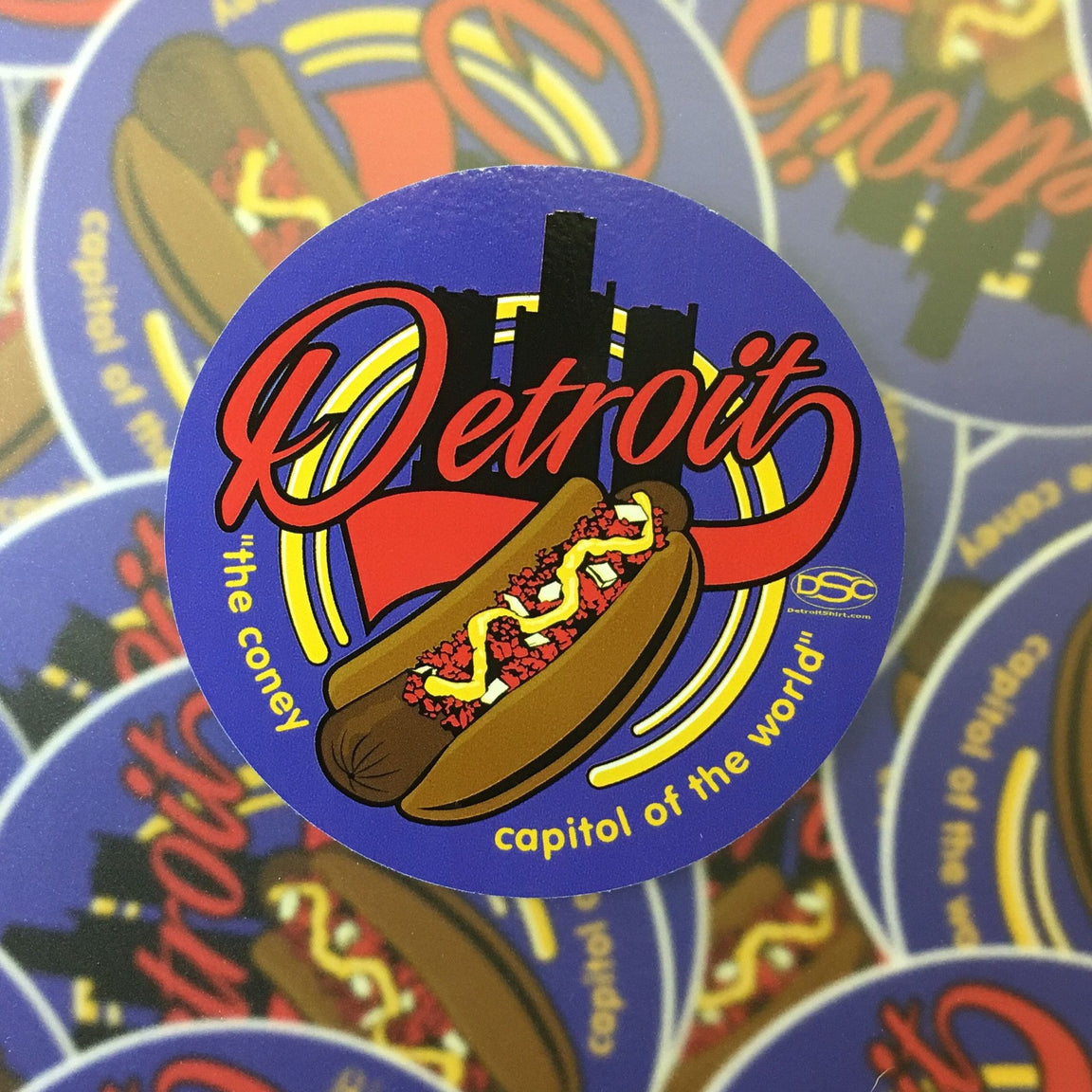 Detroit stickers including car and bumper stickers — Detroit Shirt Company